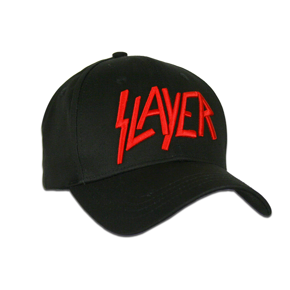 Red Classic Slayer Logo Snapback Cap – Slayer Store