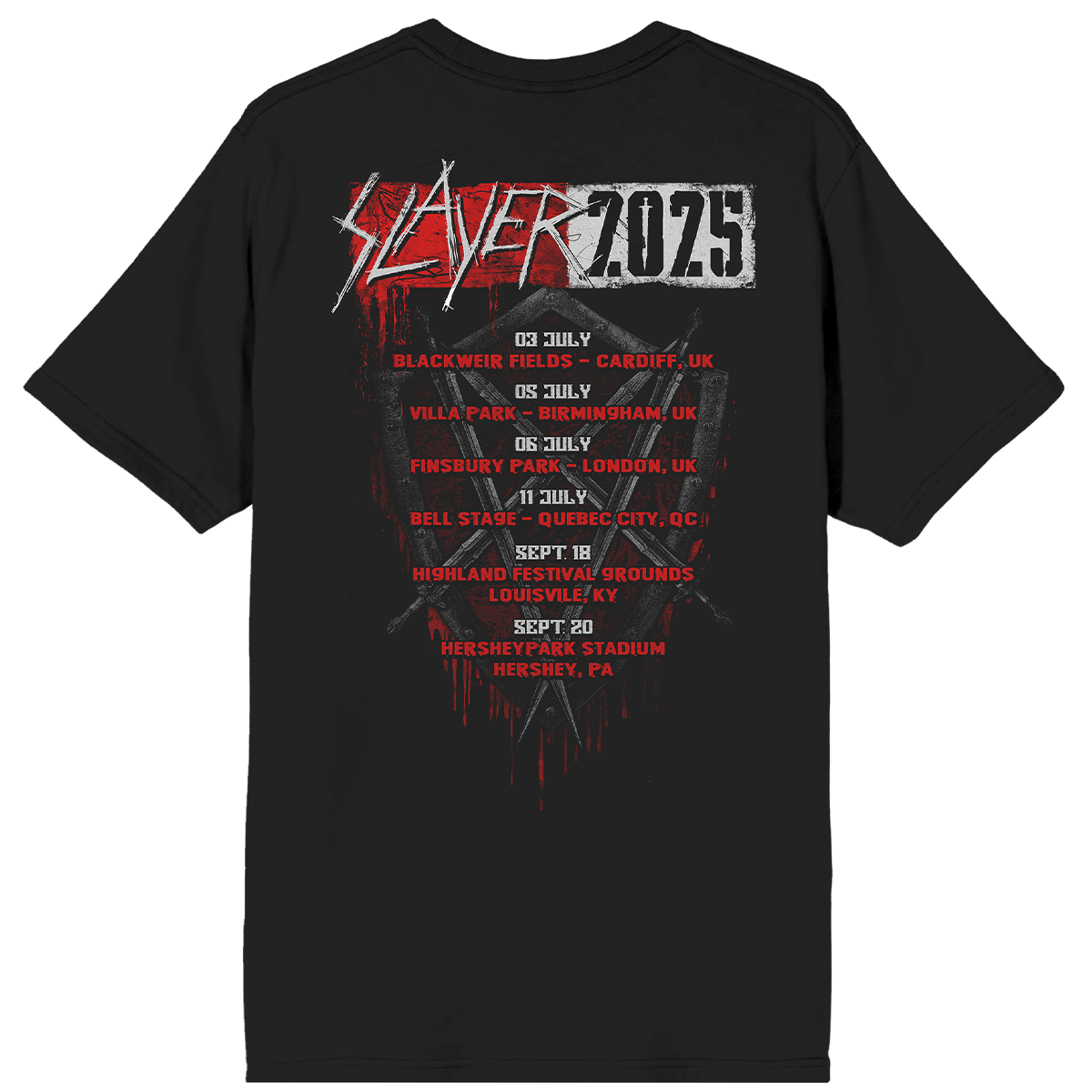 Drip Slayer Nation Summer 2025 Itin Tee – Slayer Store