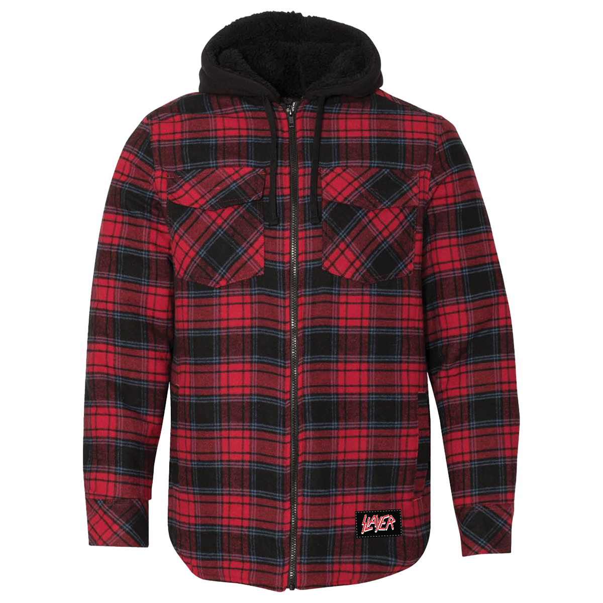 Repentless Flannel Zip Hoodie – Slayer Store